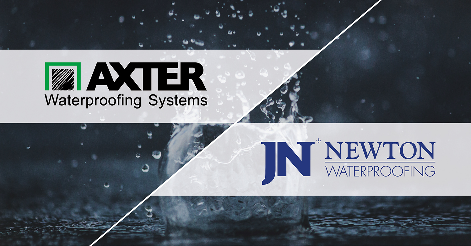Newton and Axter partner to combine waterproofing expertise